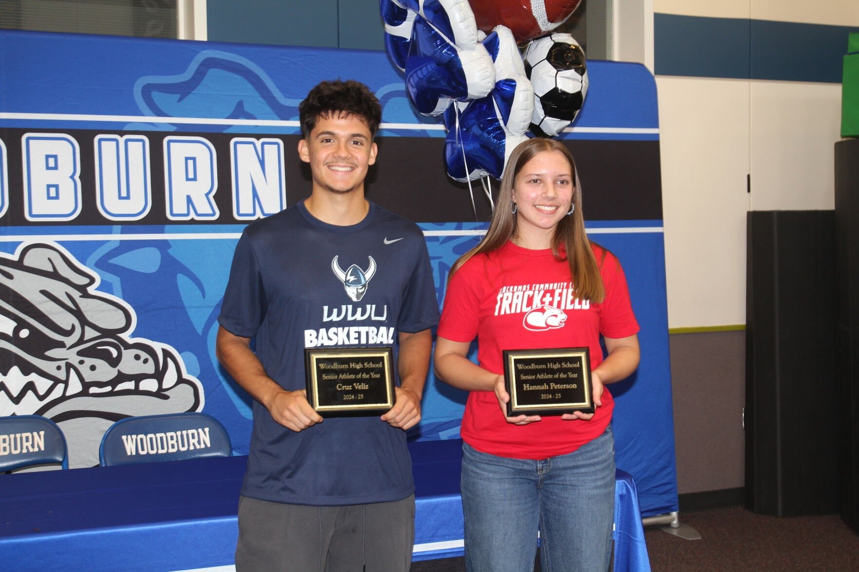 Woodburn’s class of champions: 13 seniors sign to play college sports ...